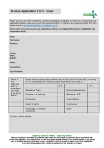 trustee-application-form v2 (002) - Salisbury Foodbank